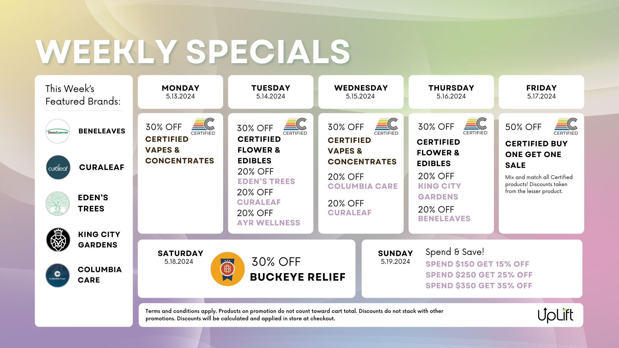 Special Offers – UpLift